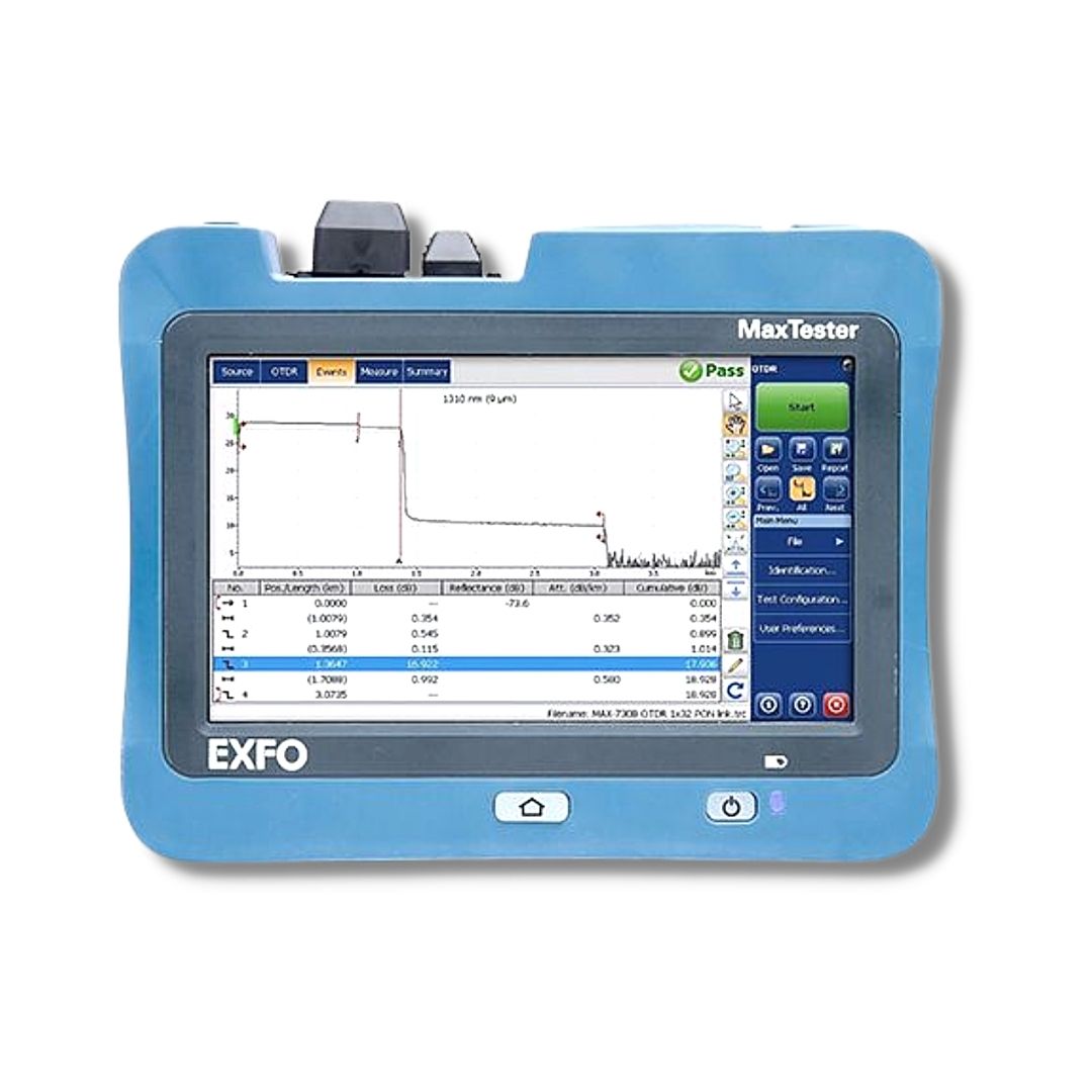 EXFO MaxTester 730D-SM1 - MTGLOBALINDO | Supplier Alat Fiber Optik ...